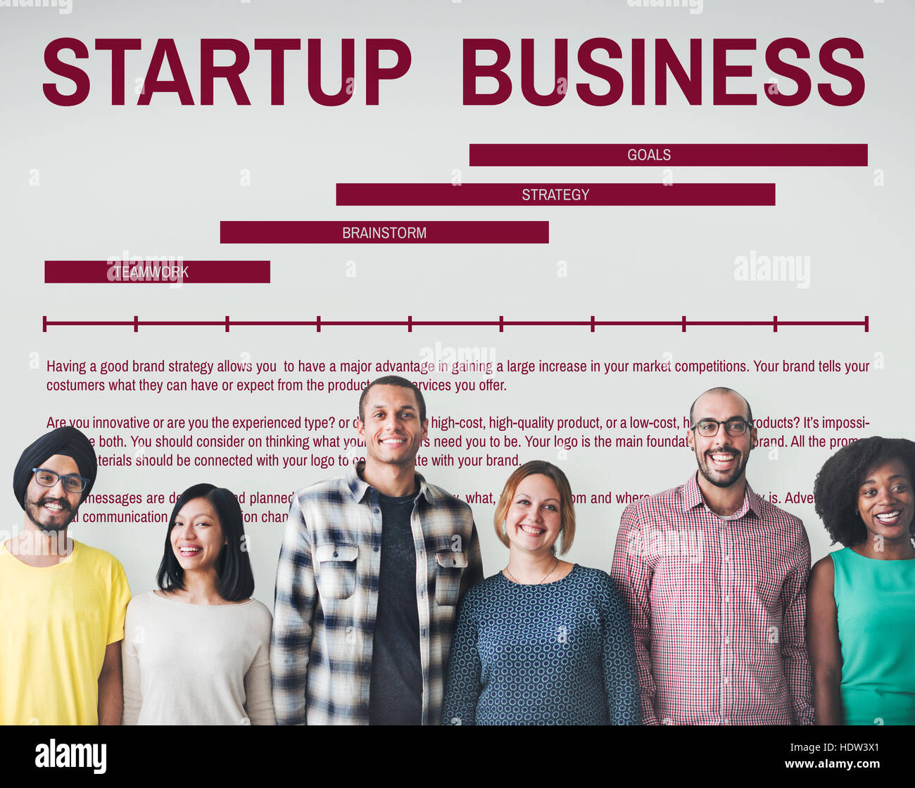 Startup New Business Strategy Concept Stock Photo - Alamy