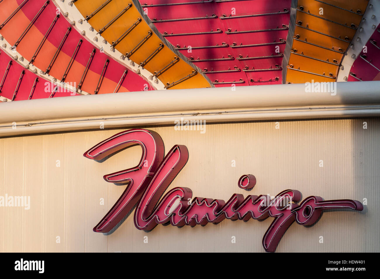 Sign for the flamingo hotel hi-res stock photography and images - Alamy