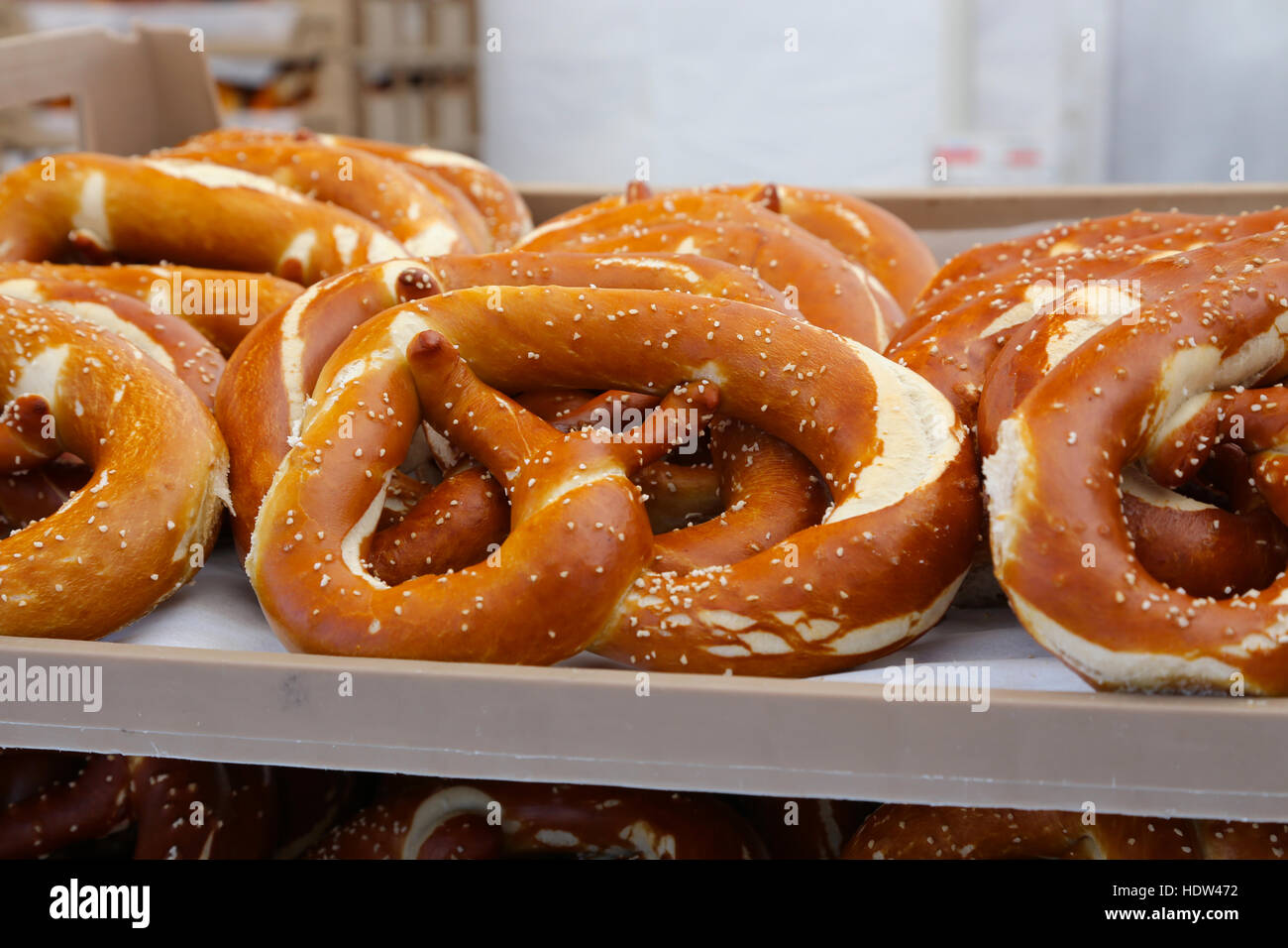 Very large pretzel hi-res stock photography and images - Alamy