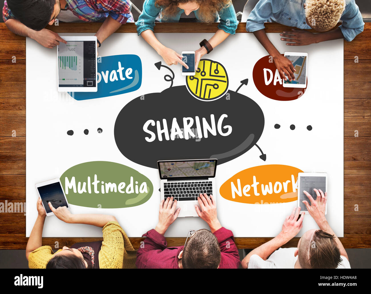 Internet Connection Word Diagram Concept Stock Photo - Alamy