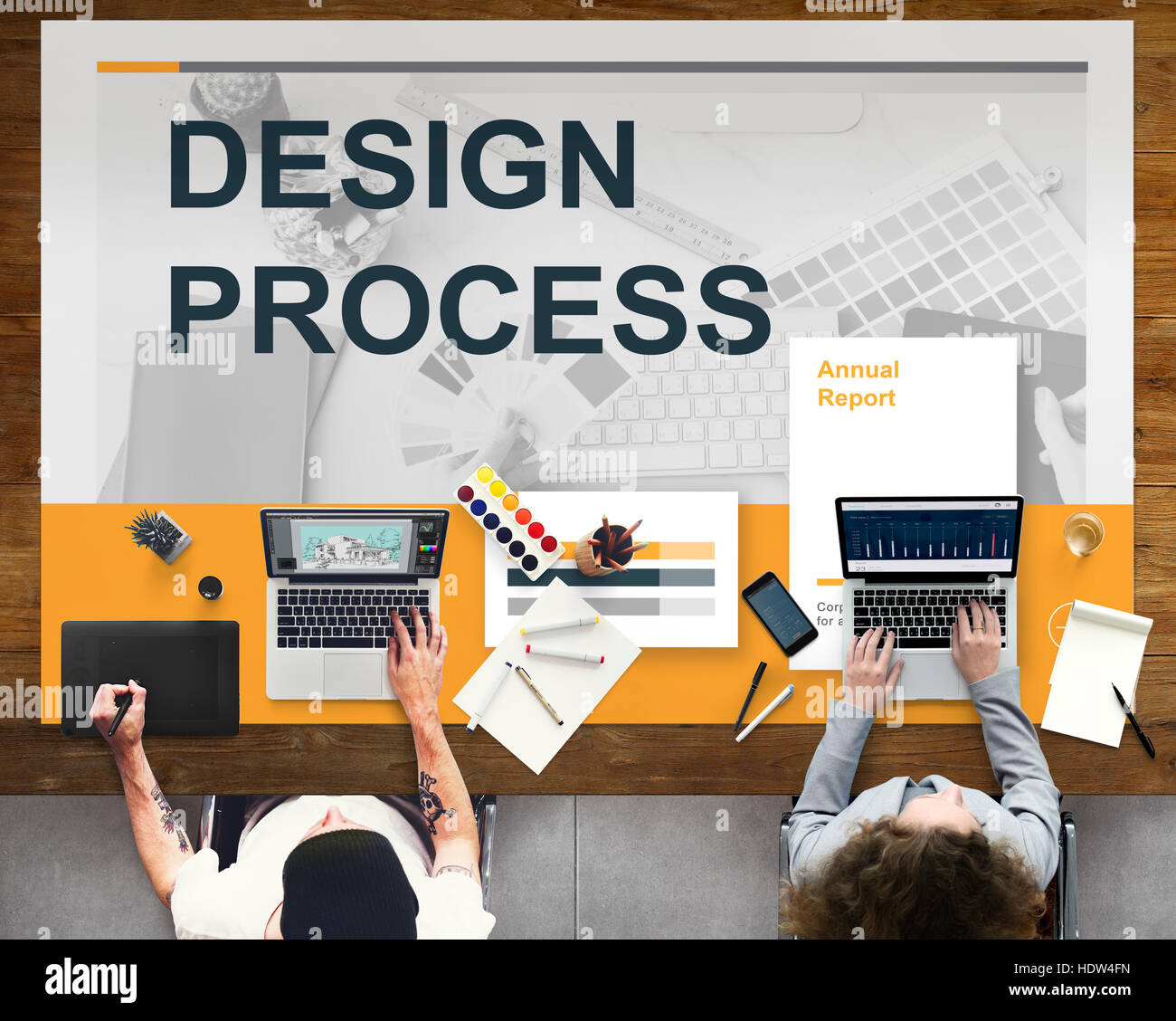 Creative Thinking Process Design Graphic Concept Stock Photo - Alamy