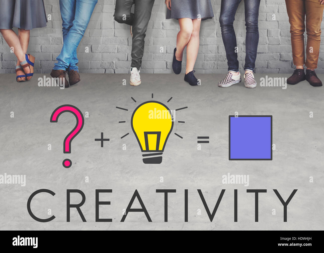 Creativity Ideas Imagination Inspiration Aspiration Concept Stock Photo ...