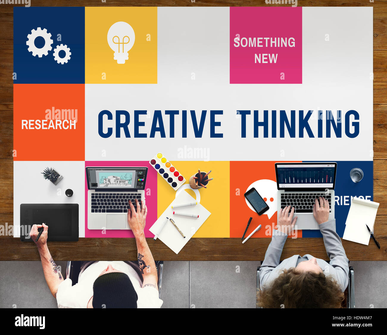 Fresh Ideas Creative Thinking Concept Stock Photo - Alamy