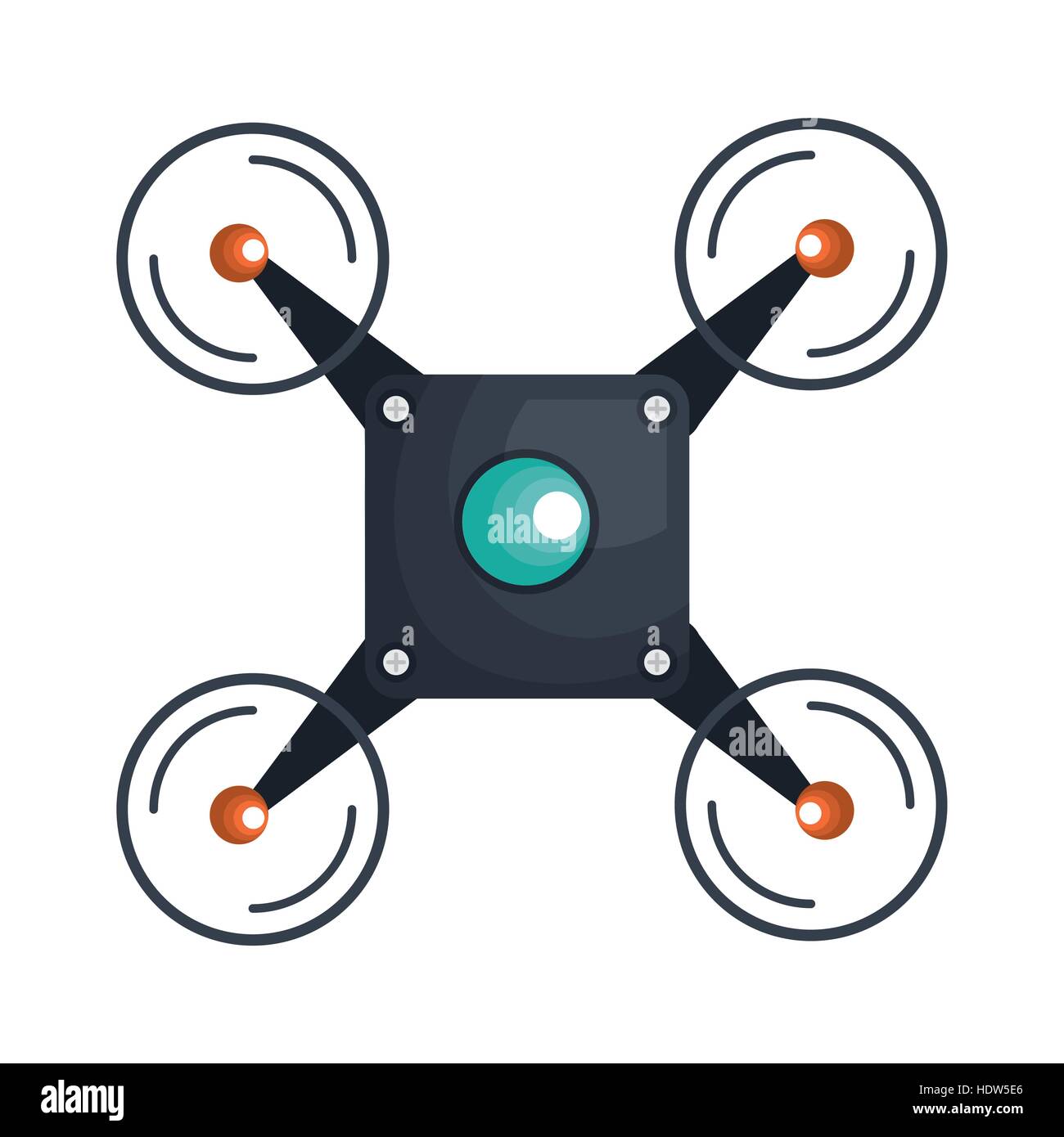 drone technology service icon vector illustration design Stock Vector ...