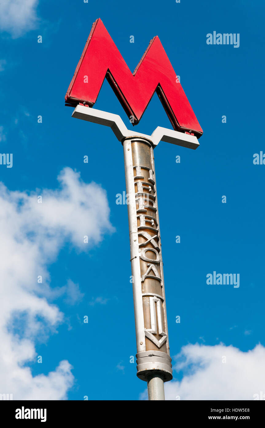 Moscow sign hi-res stock photography and images - Alamy