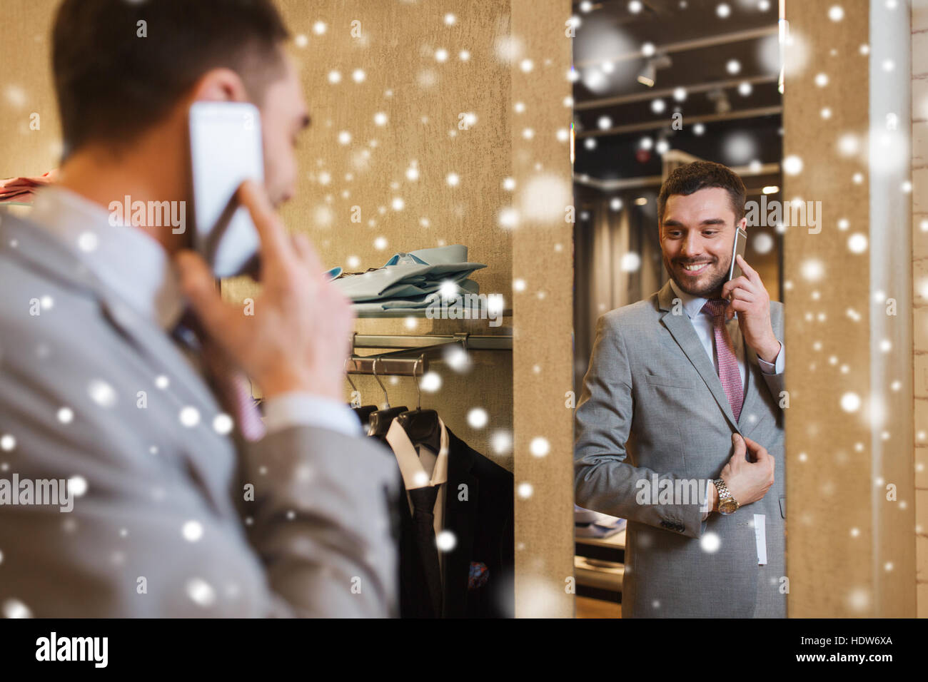 Clothing store mirror hi-res stock photography and images - Alamy