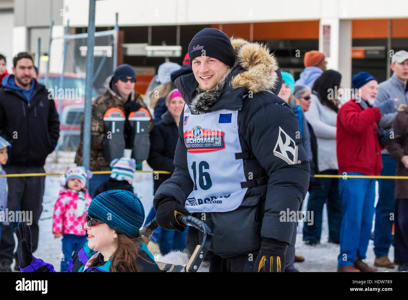 Iditarod musher smiling women race hi-res stock photography and images ...