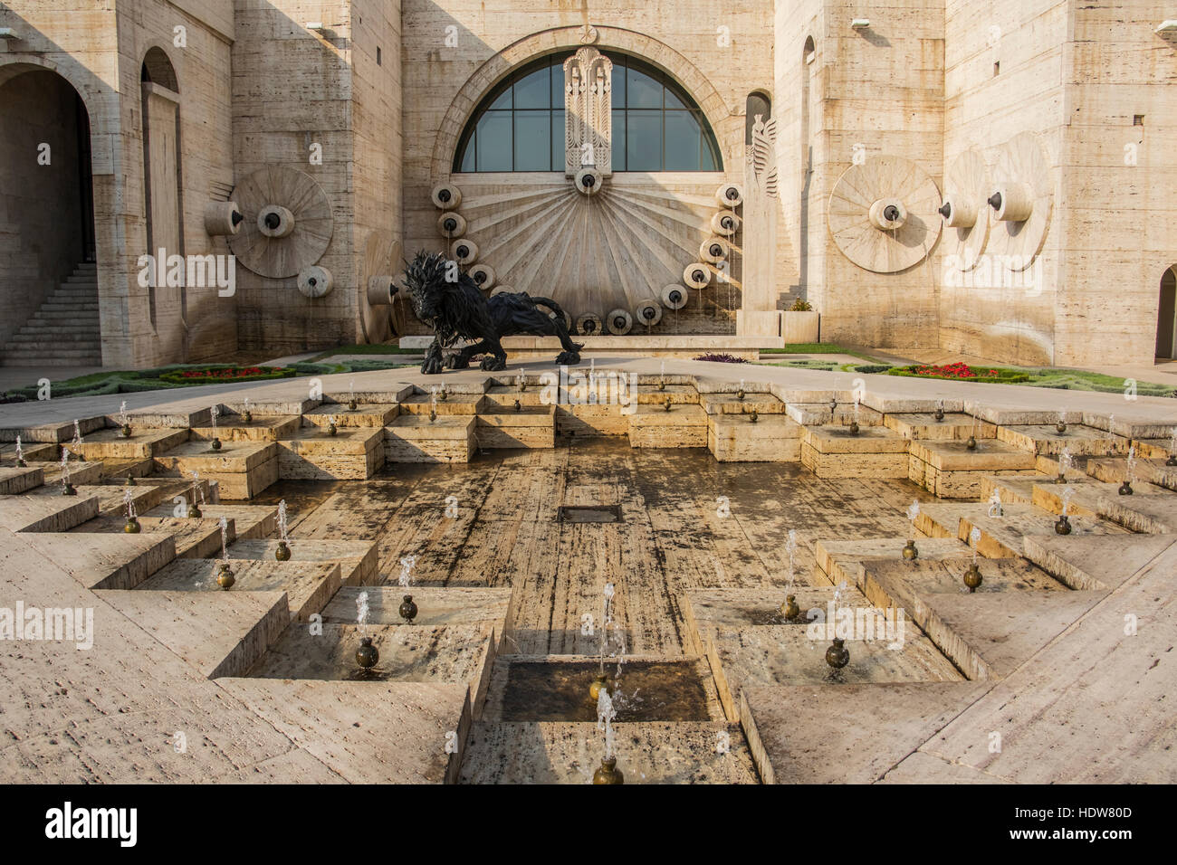 Third level of the Yerevan Cascade; Yerevan, Armenia Stock Photo - Alamy