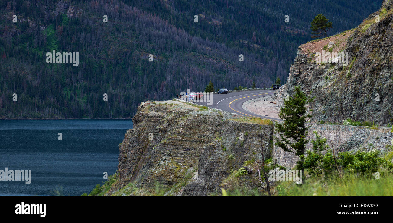 Lookout point at glacier point road hi-res stock photography and images ...