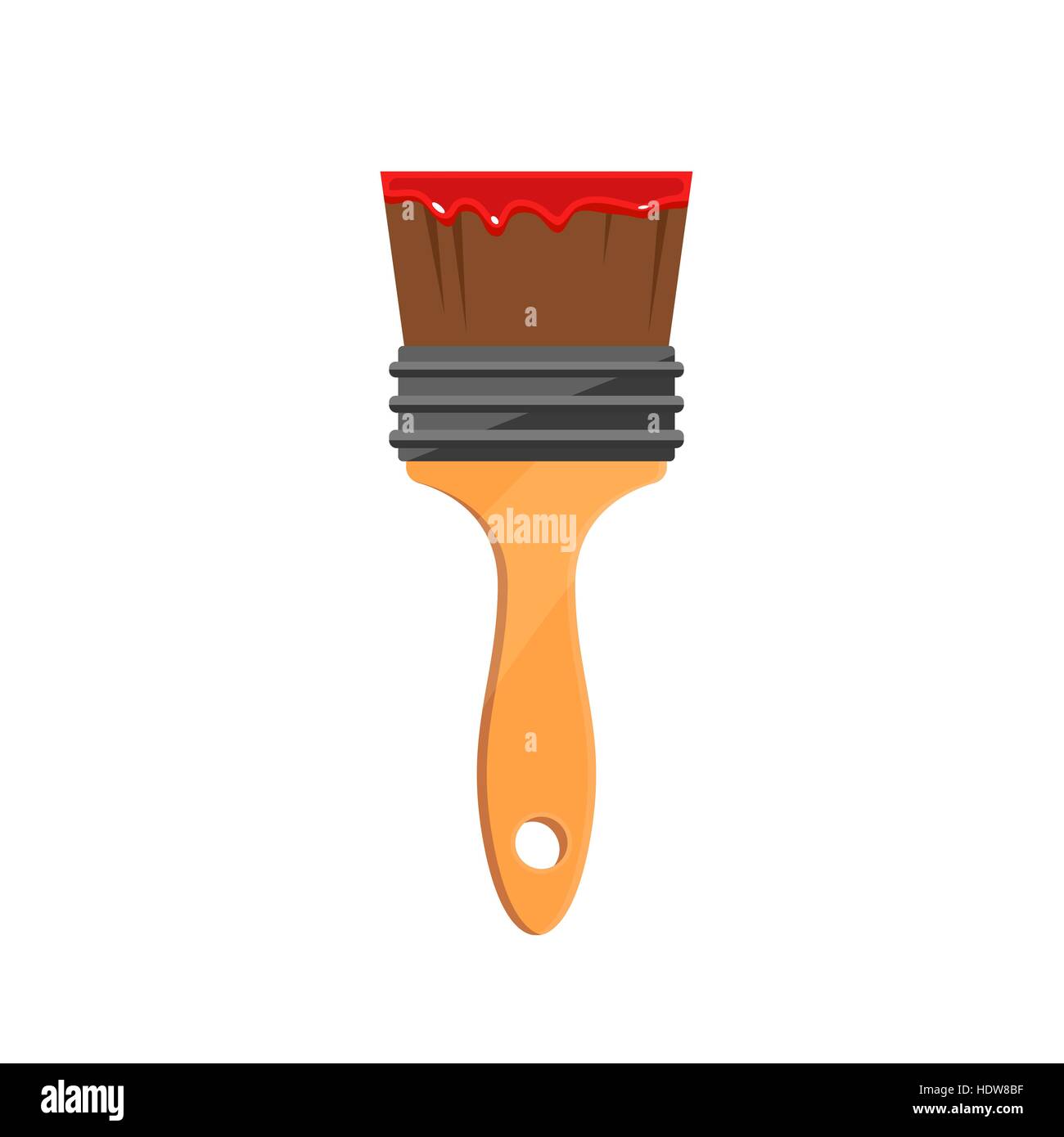 paint brush icon Stock Vector Image & Art - Alamy