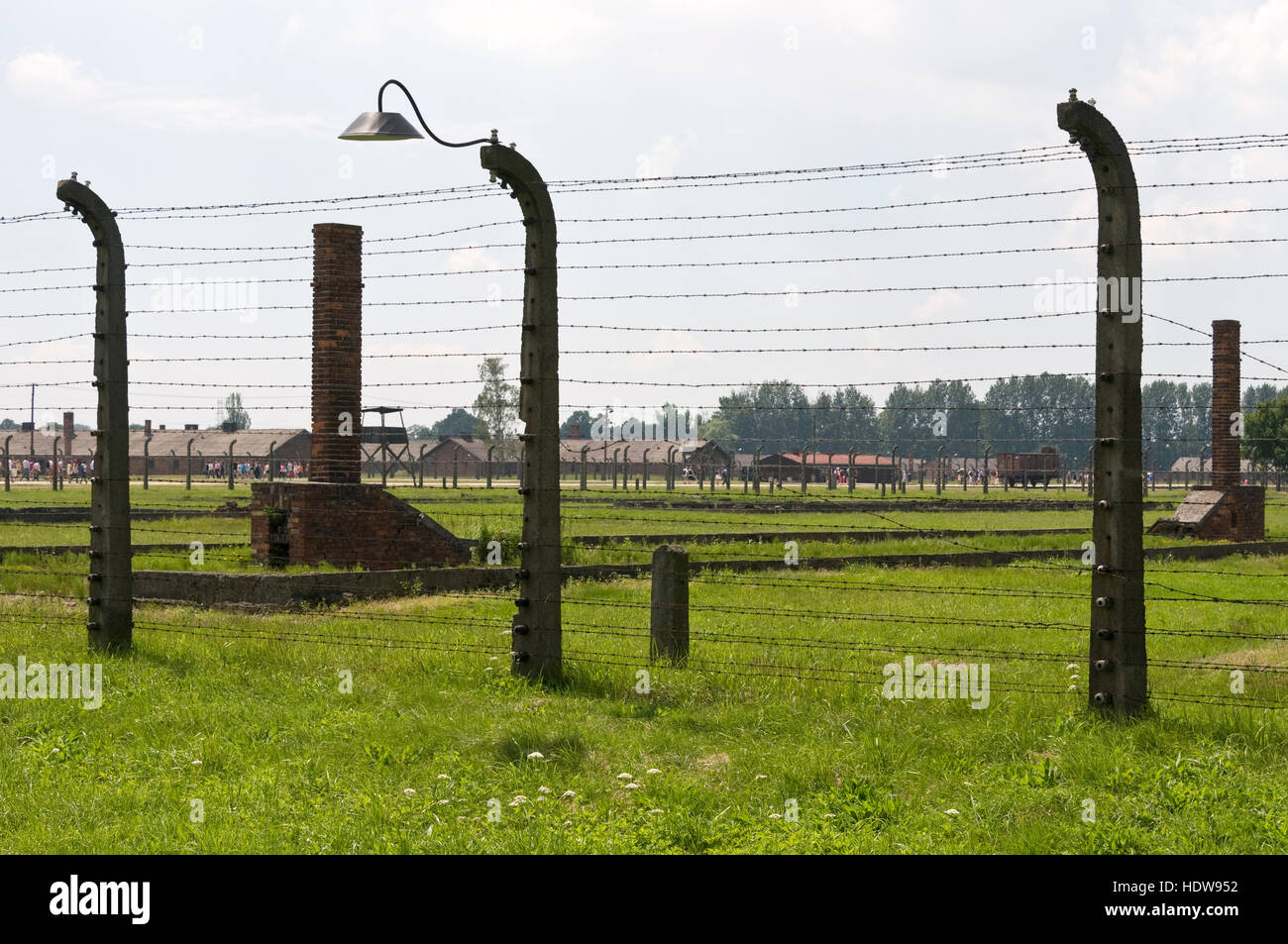 Chimneys auschwitz concentration camp hi-res stock photography and ...
