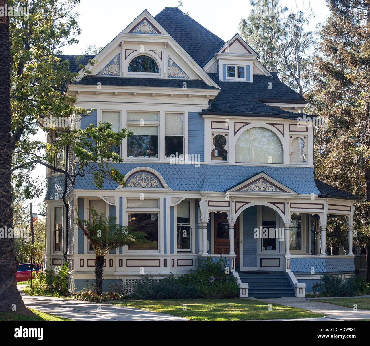Victorian house in Pasadena , California Stock Photo - Alamy Victorian house in Pasadena , California Stock Photo - Alamy