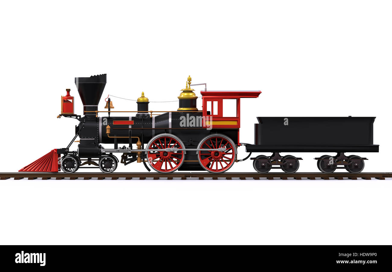 Old Locomotive Train Stock Photo - Alamy