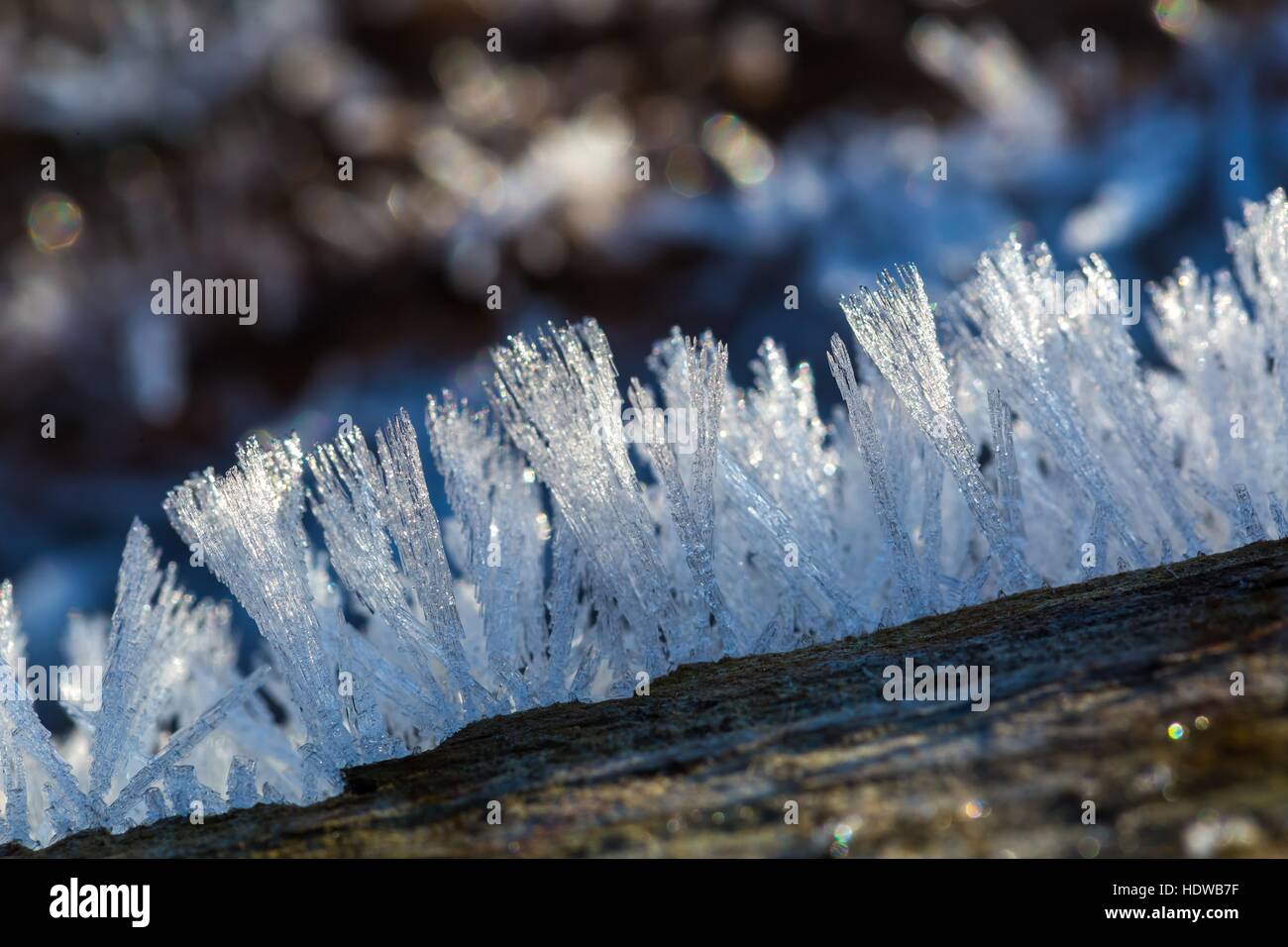 Close up ice crystals big hi-res stock photography and images - Alamy