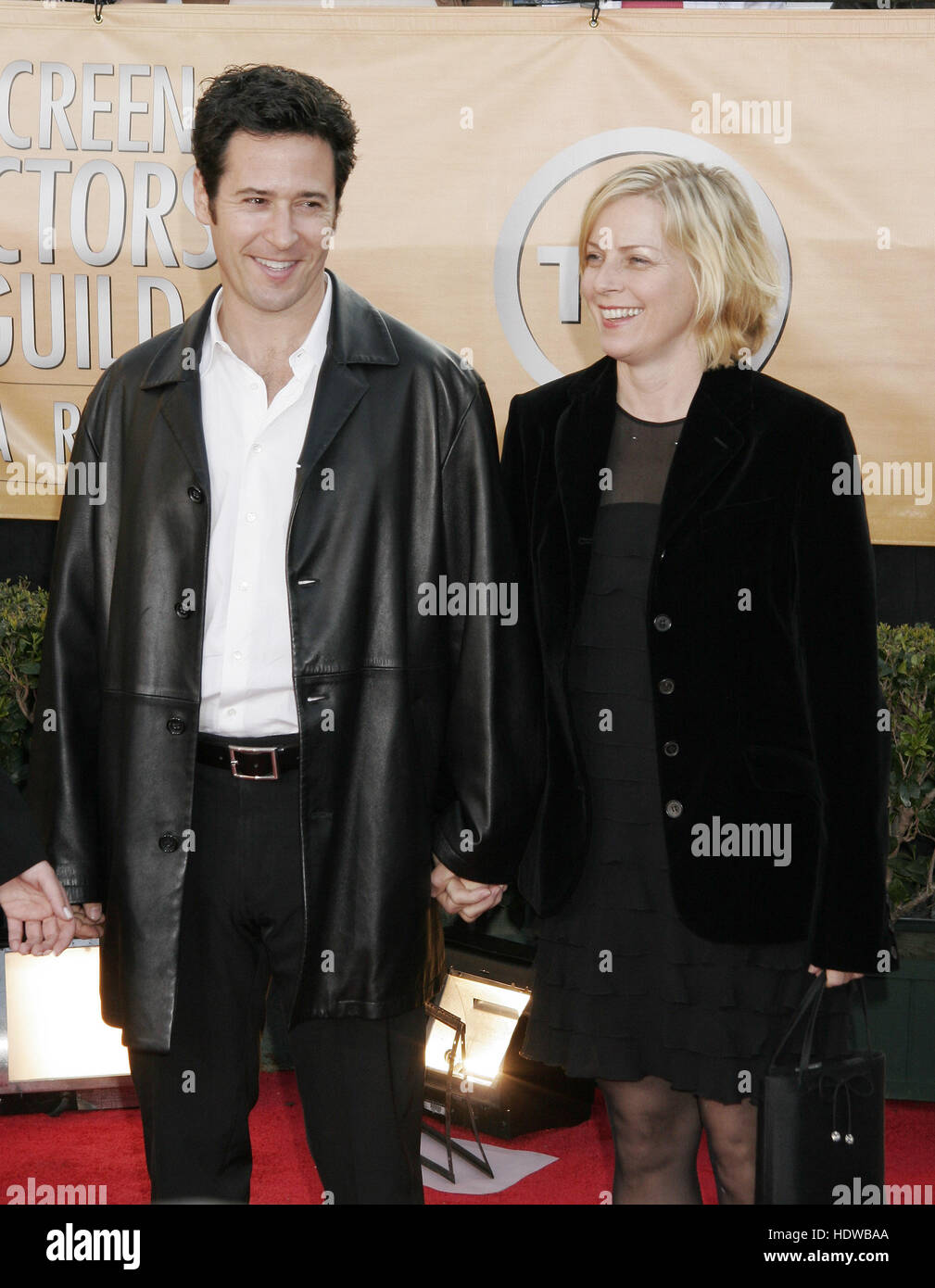 Rob Morrow and Debbon Ayer at the Screen Actors Guild Awards in Los ...