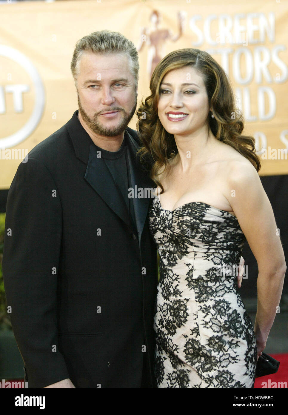 William Petersen E La Moglie Gina Cirone Foto Editoriale