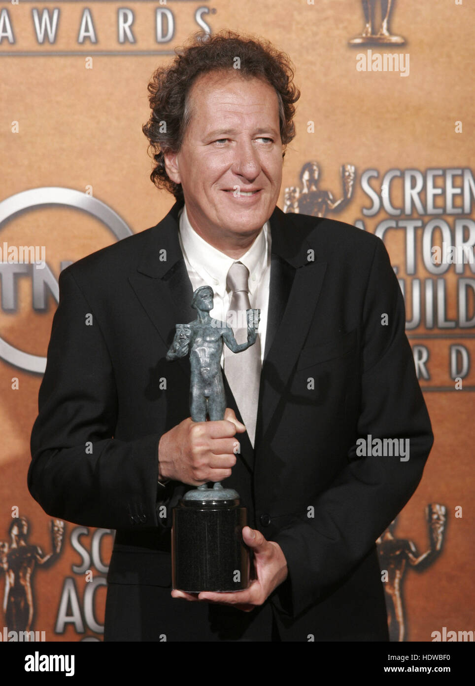Geoffrey Rush at the Screen Actors Guild Awards in Los Angeles on Feb ...