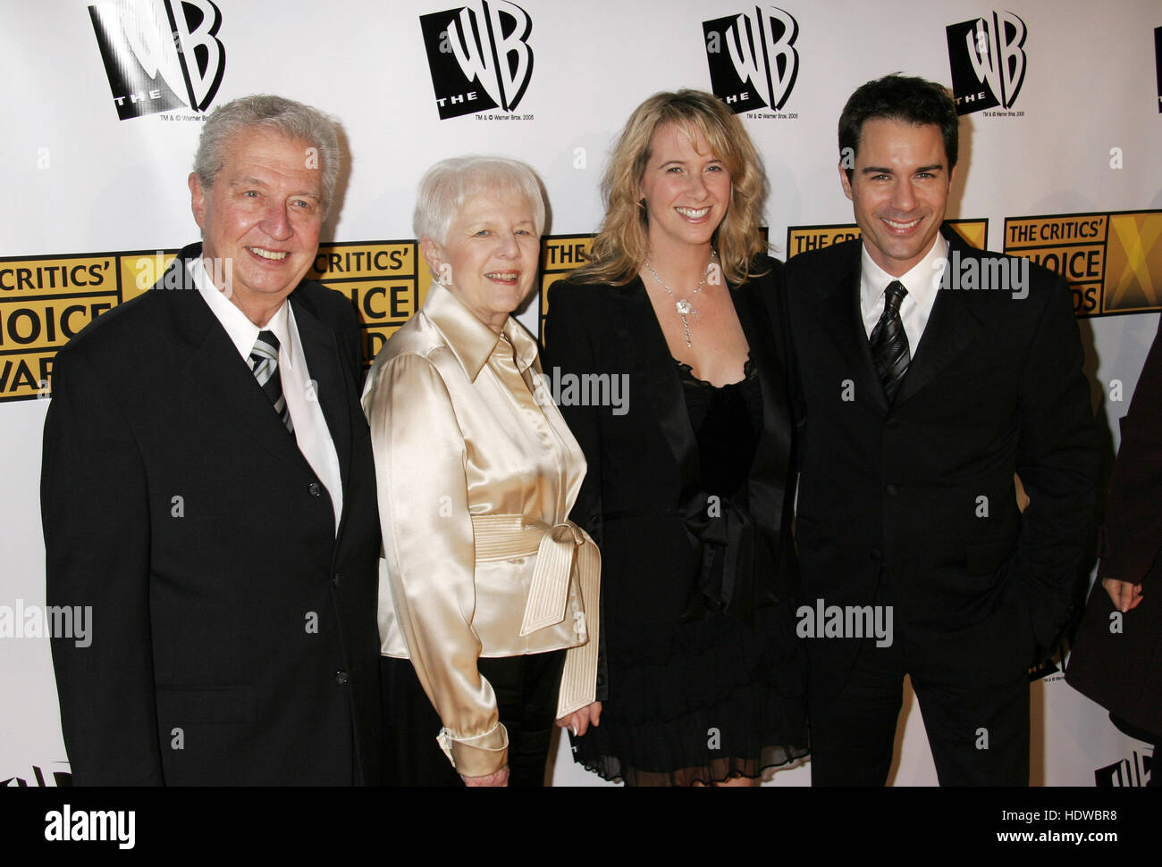 (L-R) Keith McCormack, Doris McCormack (Eric's parents) Janet Holden ...