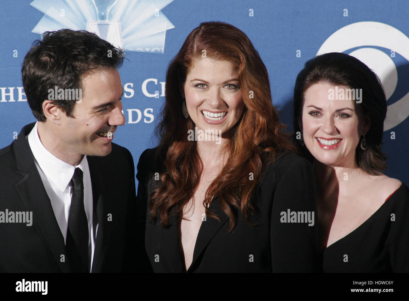 Eric McCormack, Debra Messing and Megan Mullally at the People's Choice ...