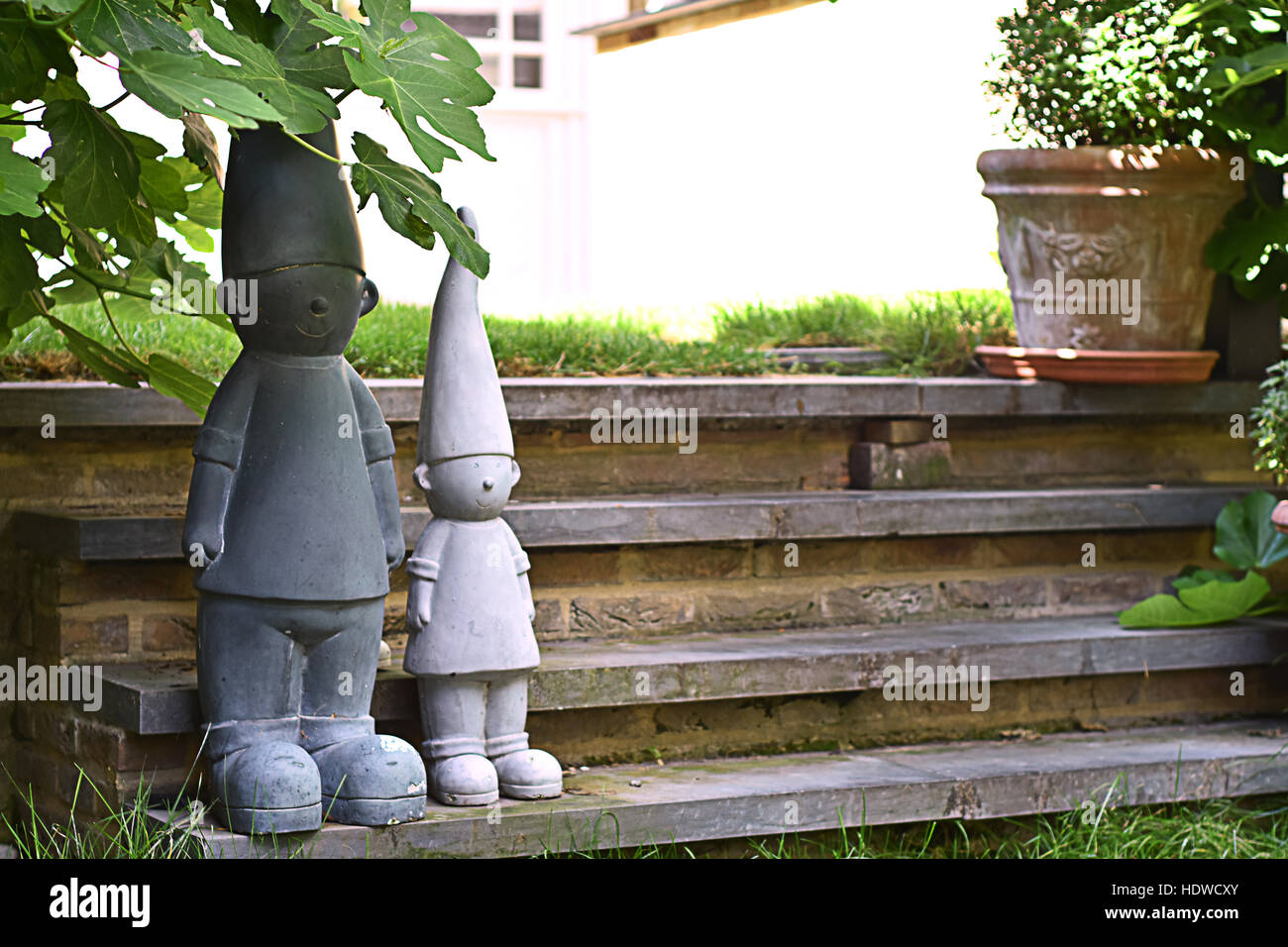 goblins in garden Stock Photo - Alamy