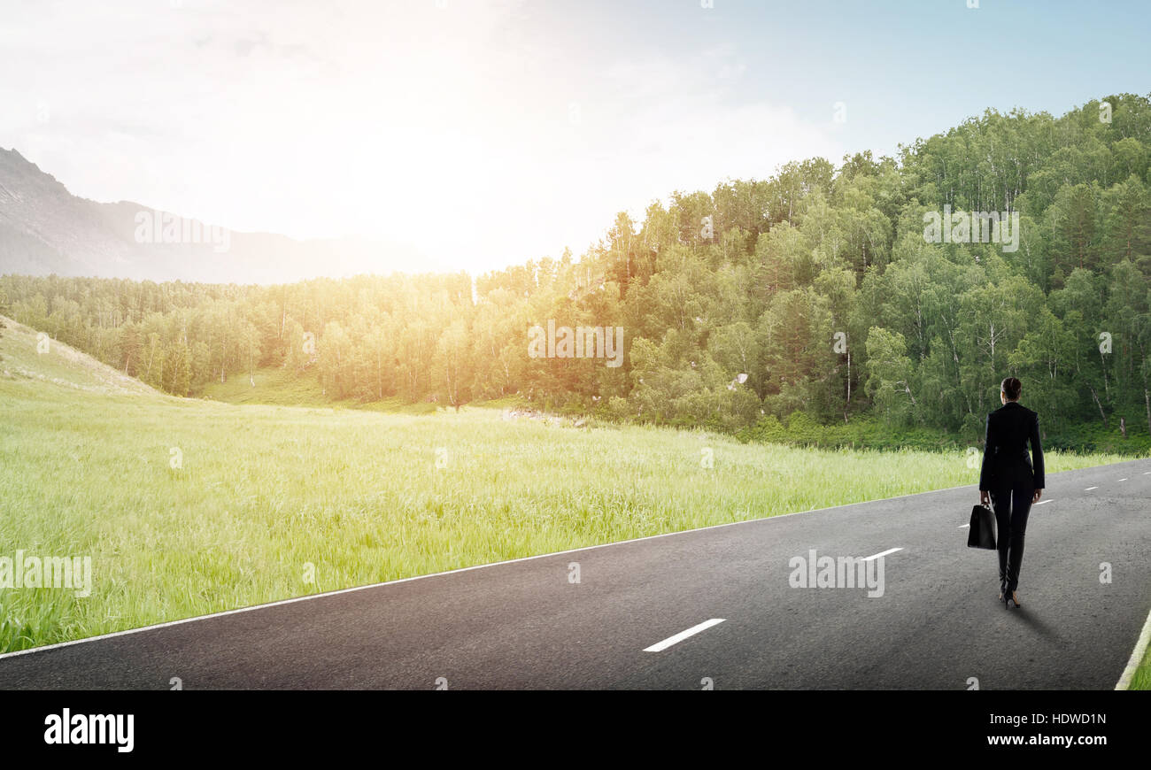 Your way to success Stock Photo - Alamy