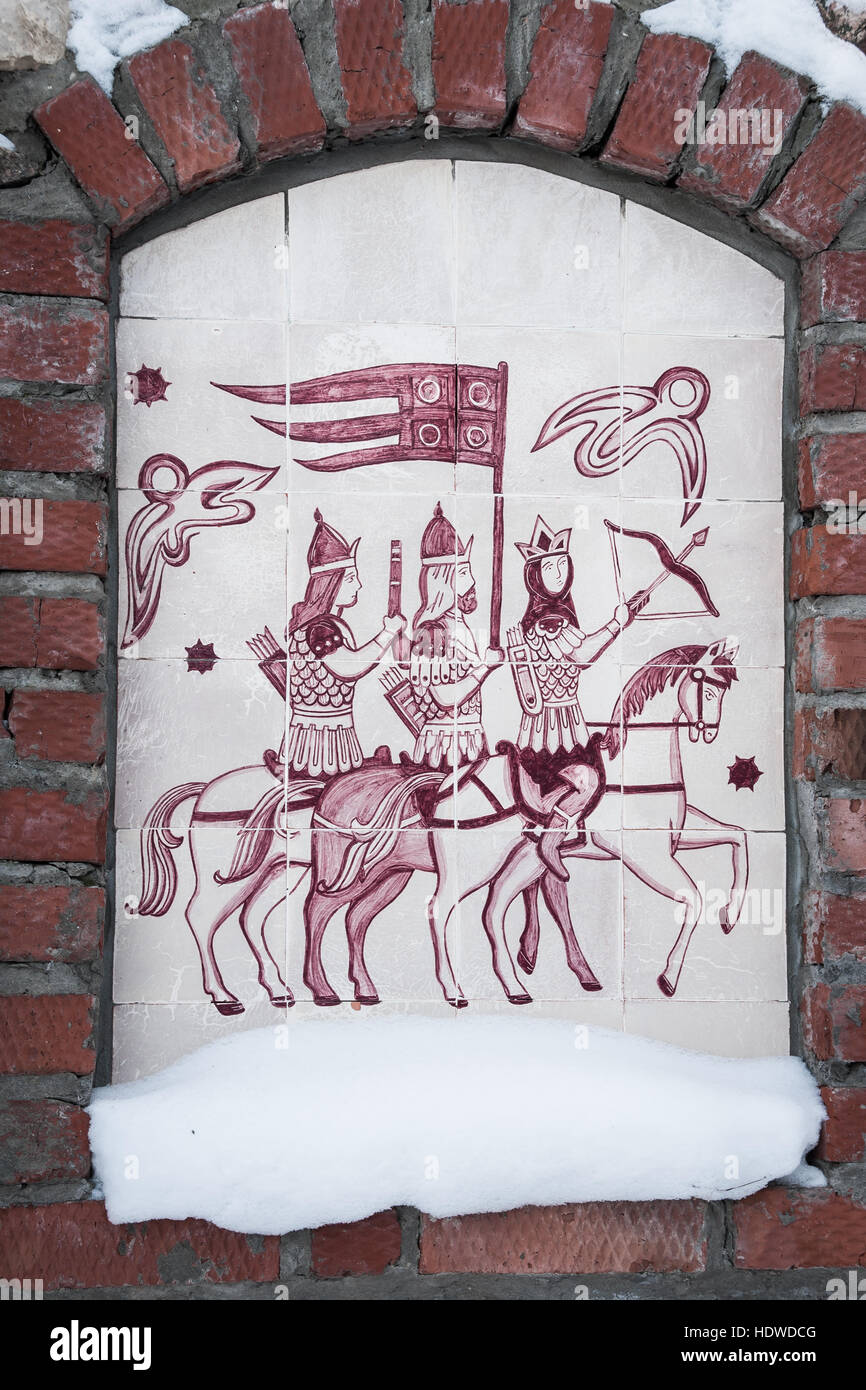 Historical wall mural hi-res stock photography and images - Alamy