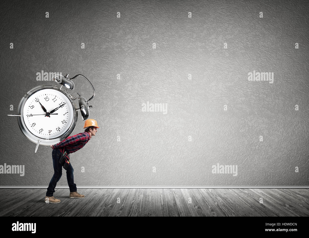 Construction contract deadline Stock Photo - Alamy