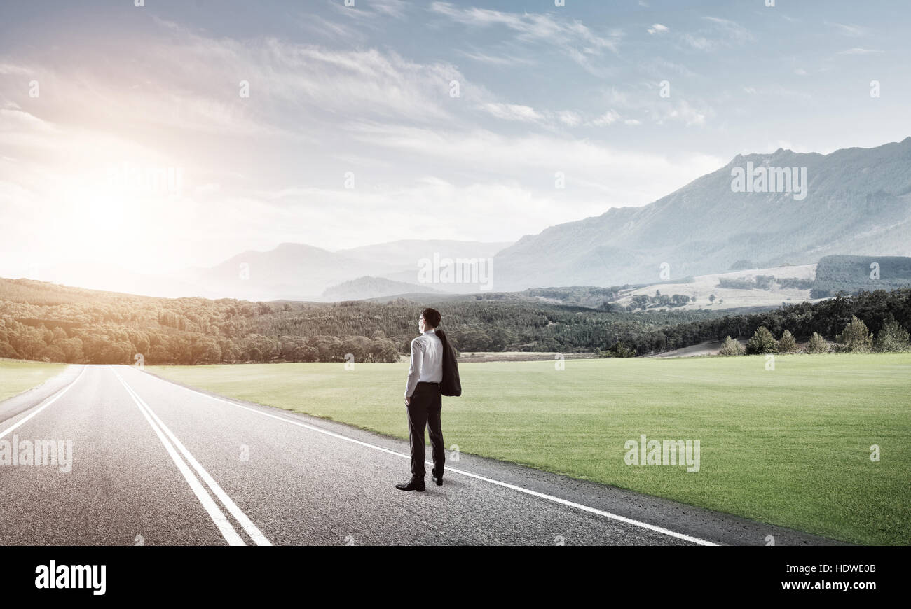 Your way to success Stock Photo - Alamy