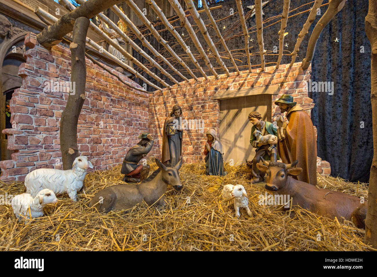 English cathedral christmas hi-res stock photography and images - Alamy