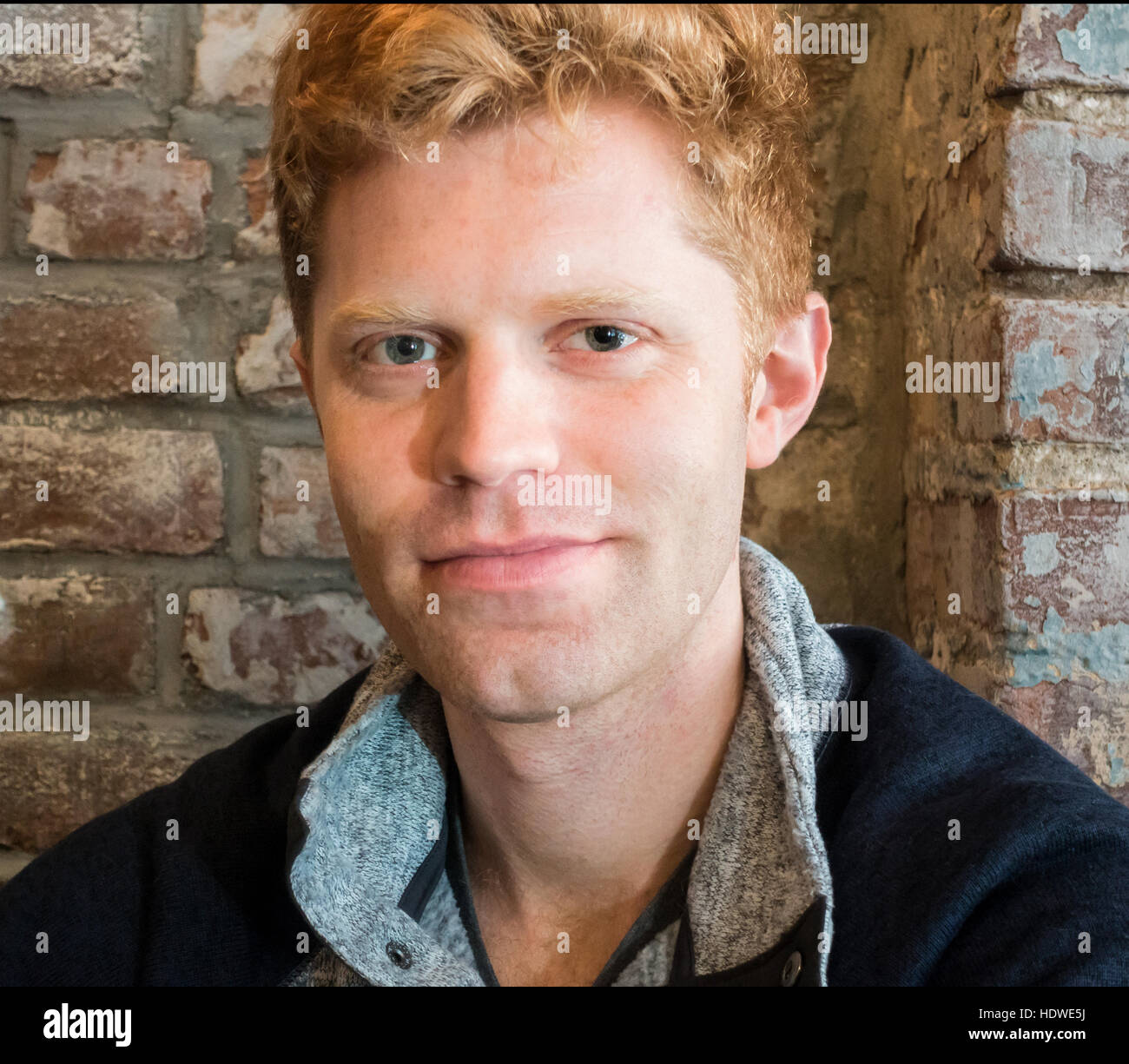 Red haired man hi-res stock photography and images - Alamy