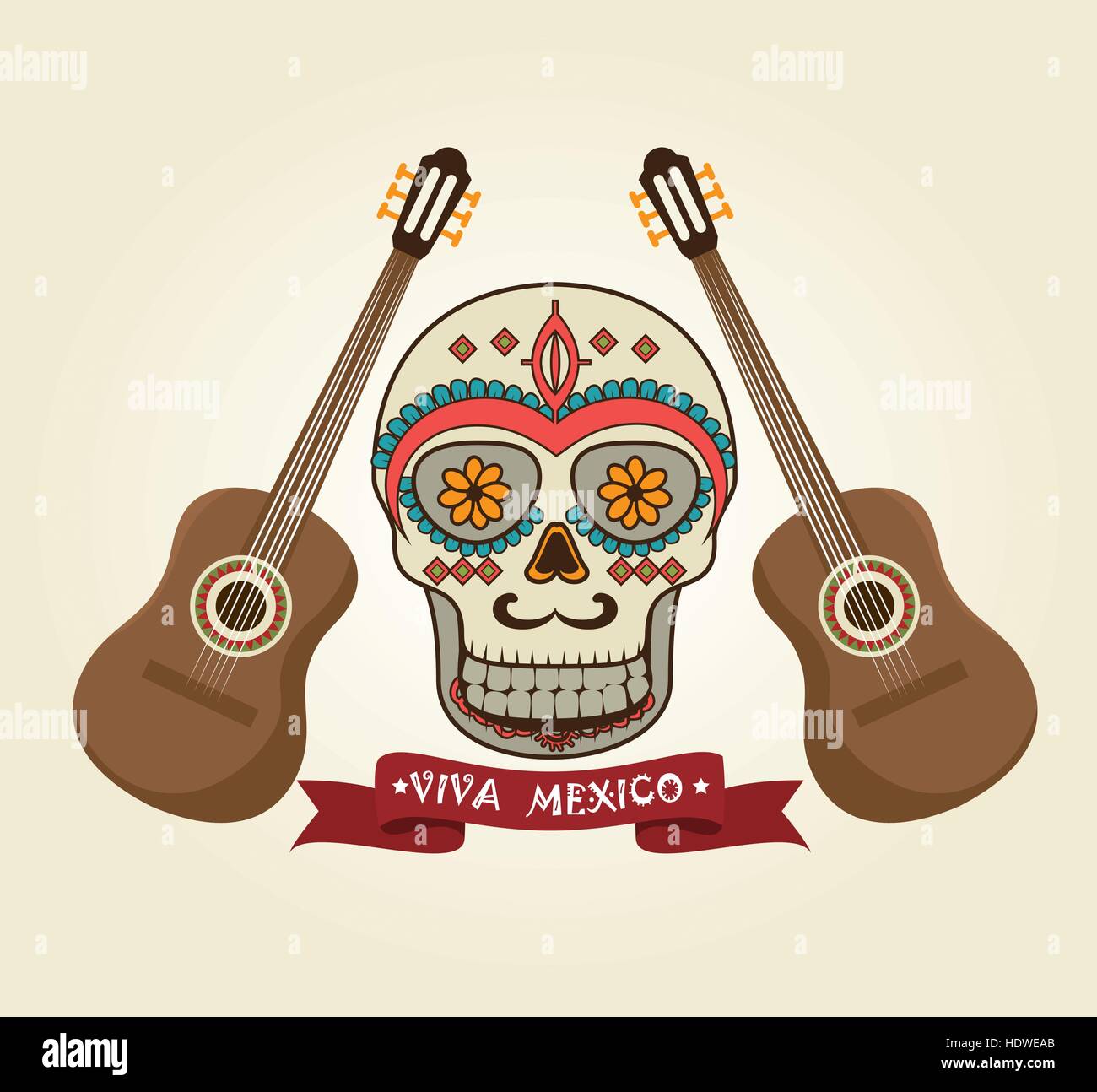 mexican culture traditional poster vector illustration design Stock ...