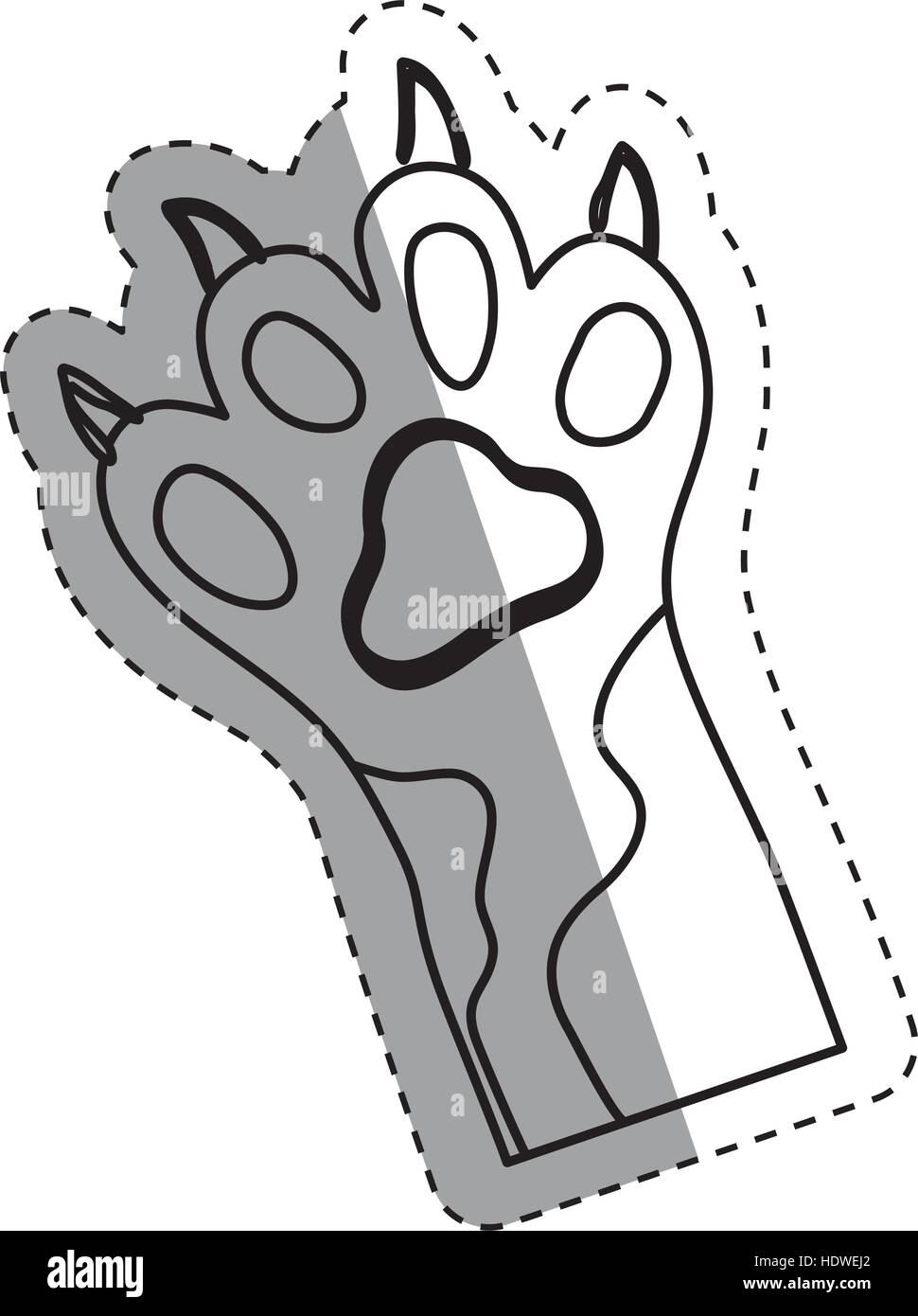 Cute cat cartoon icon vector illustration graphic design Stock Vector ...