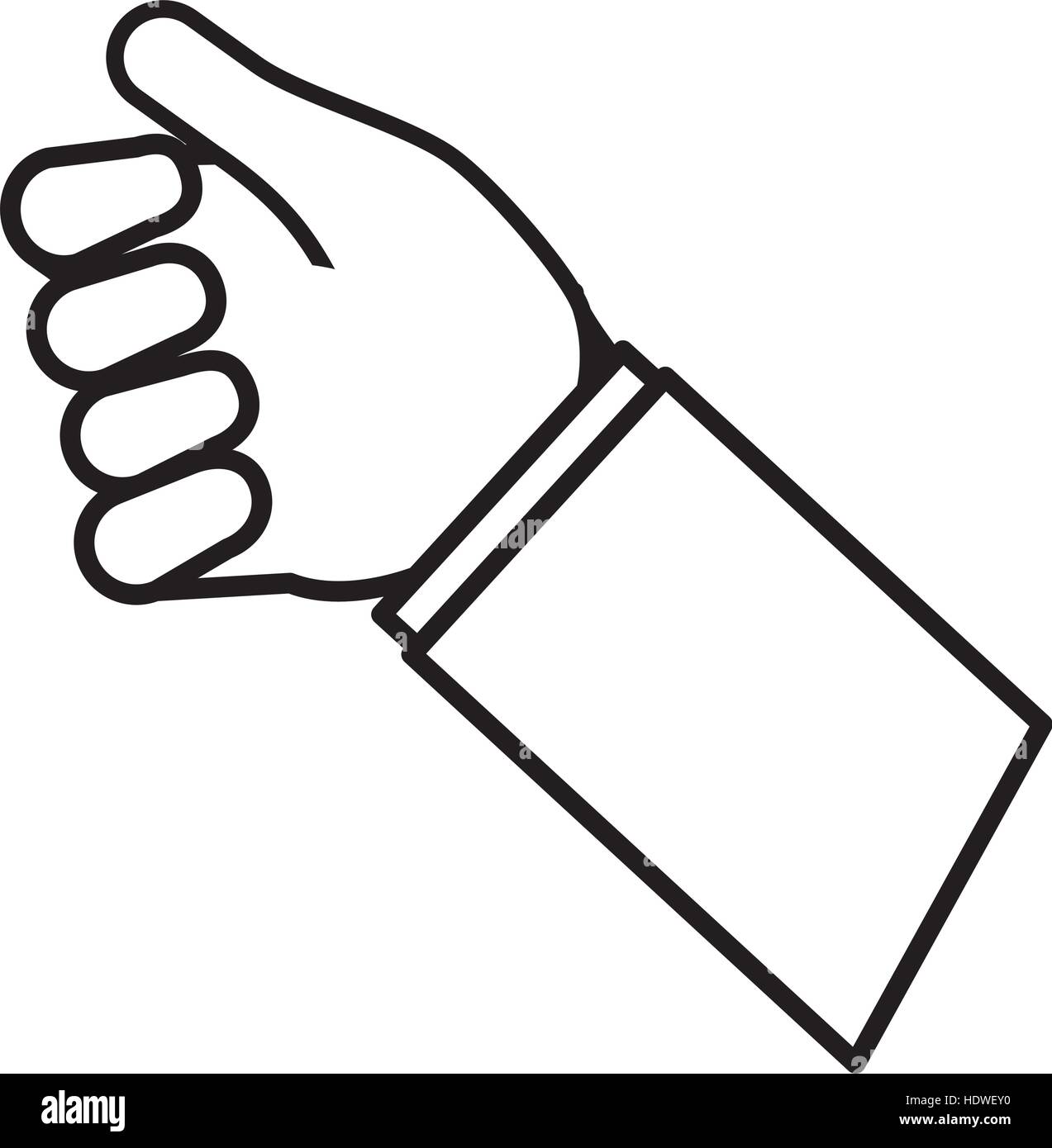 Human hand hold something icon vector illustration graphic design Stock ...