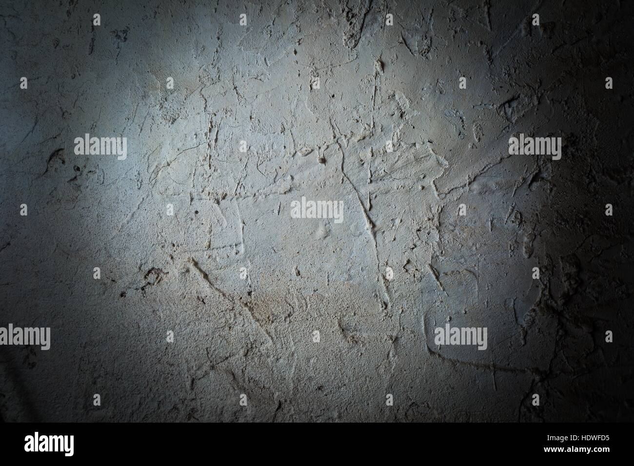 Old destroyed concrete wall with uneven structure. Color wall ...