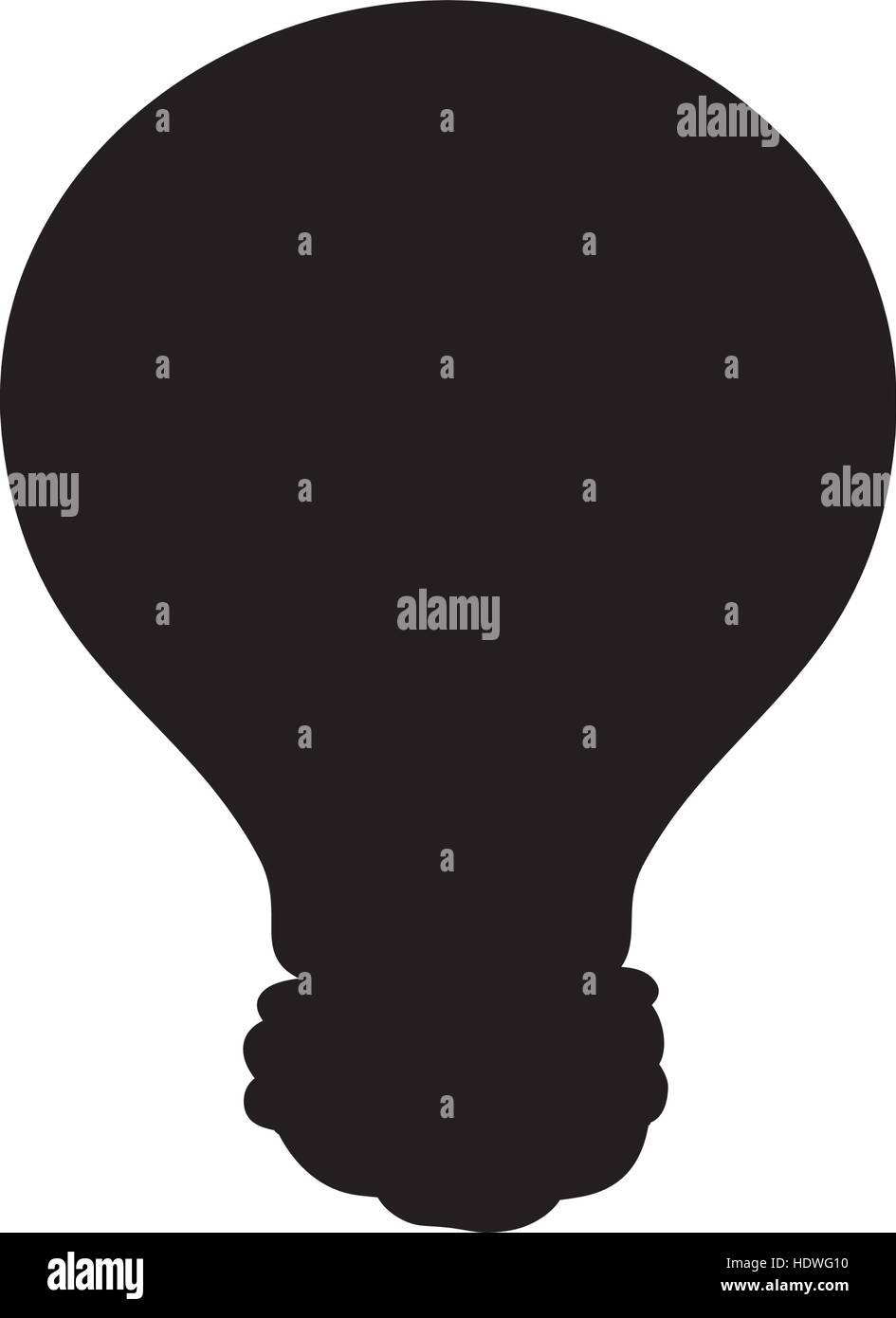 Bulb light draw icon vector illustration graphic design Stock Vector ...