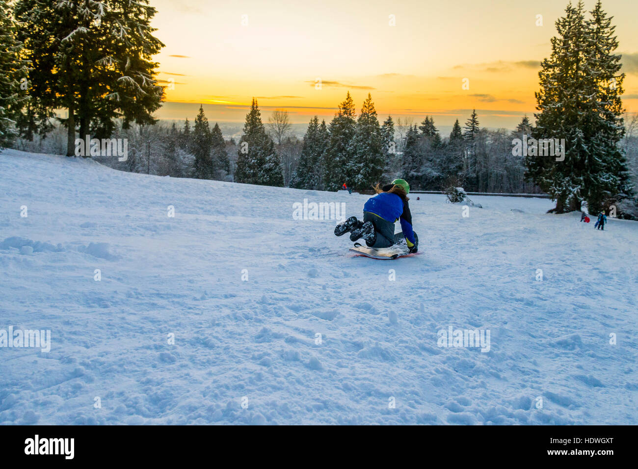 Burnaby British Columbia Snow Stock Photos & Burnaby British Columbia ...