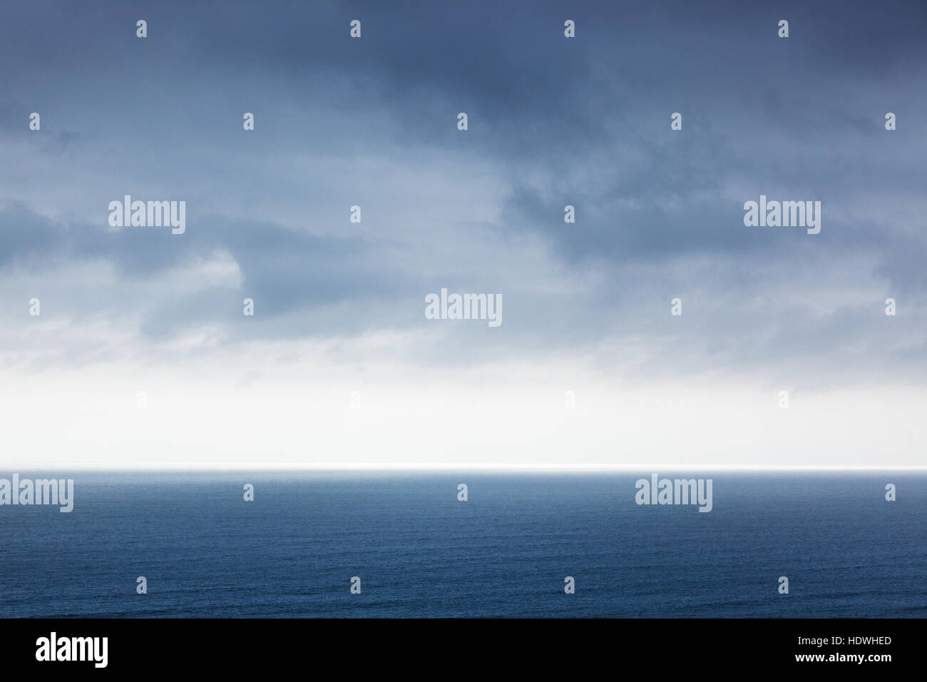 beautiful Pacific Ocean in calm weather Stock Photo - Alamy