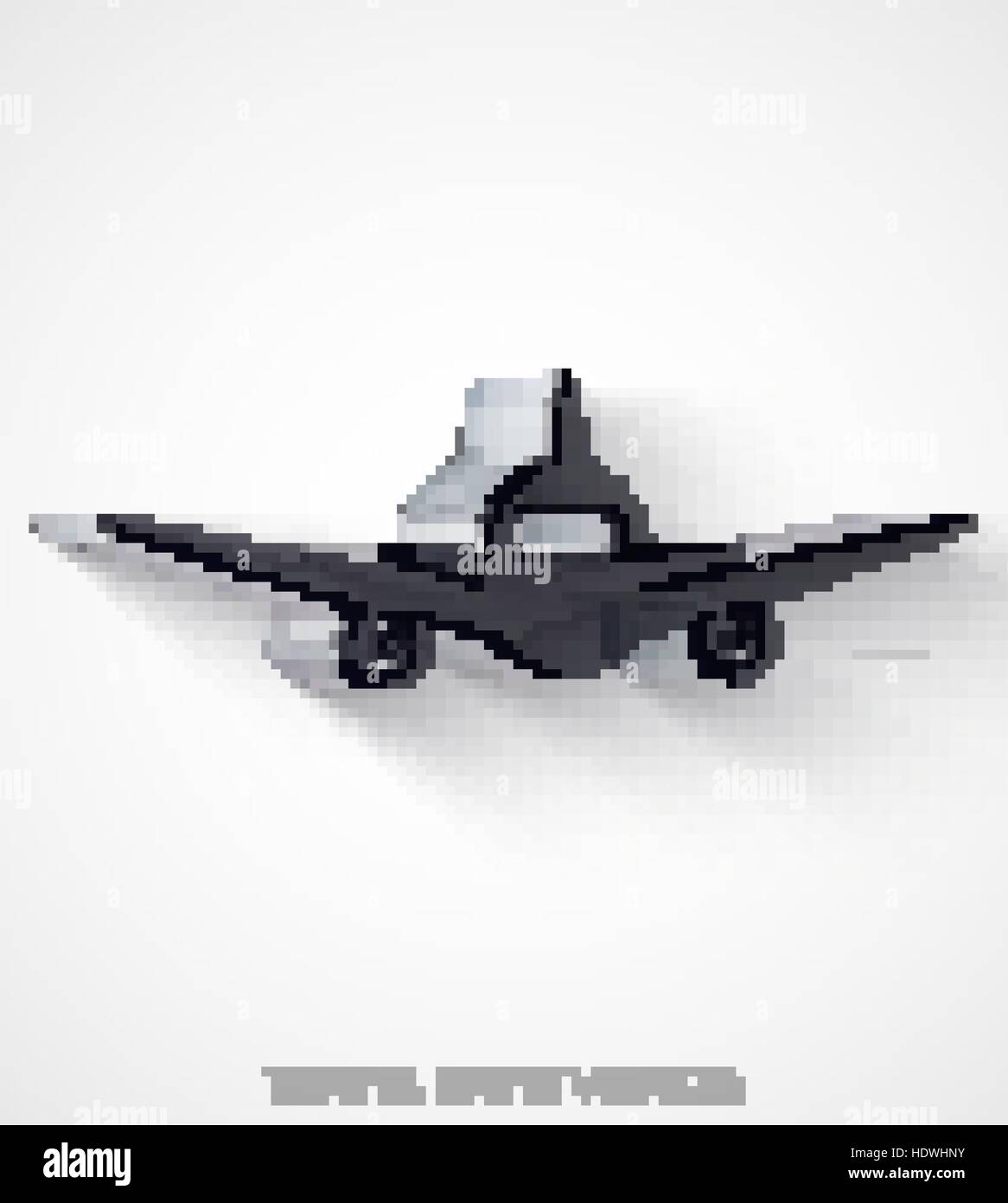 Silver aircraft Stock Vector Images - Alamy