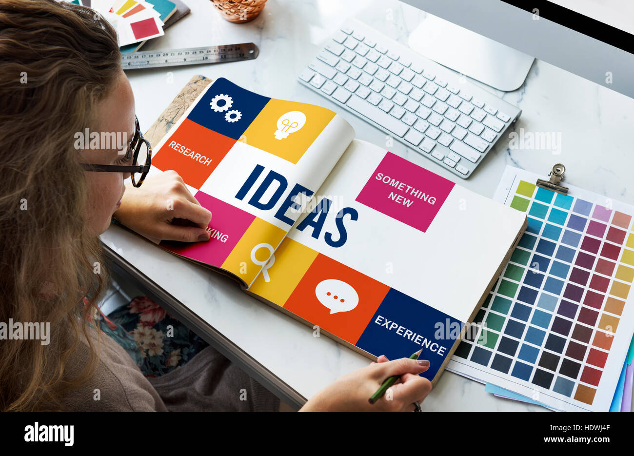 Fresh Ideas Creative Thinking Concept Stock Photo - Alamy