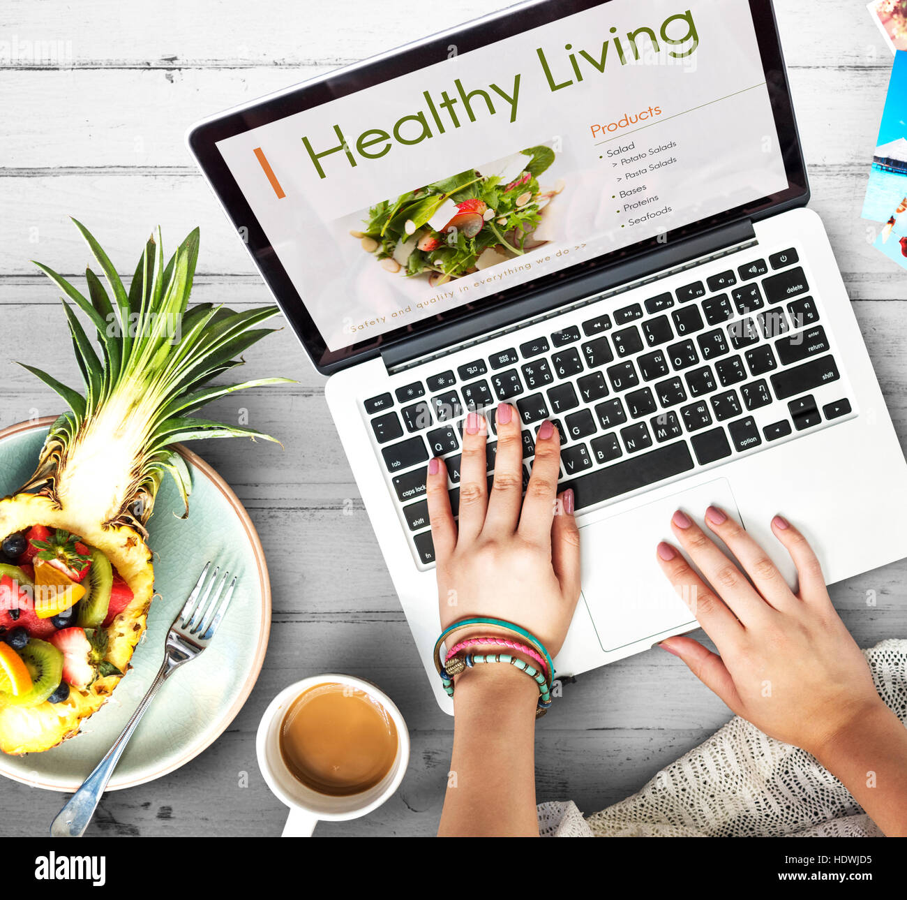 Nutrition Healthy Diet Plan Concept Stock Photo - Alamy