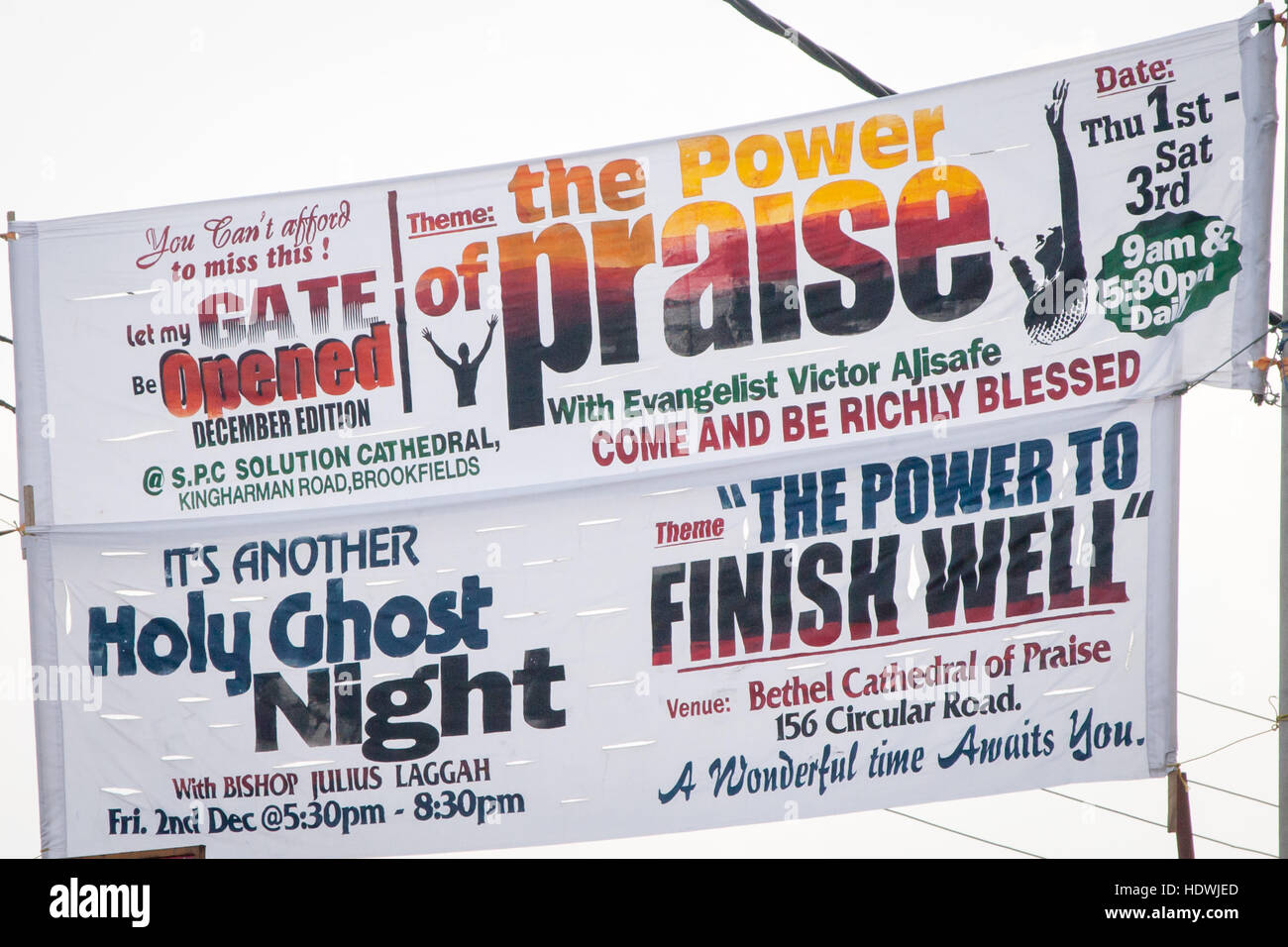 Religious advertising hi-res stock photography and images - Alamy