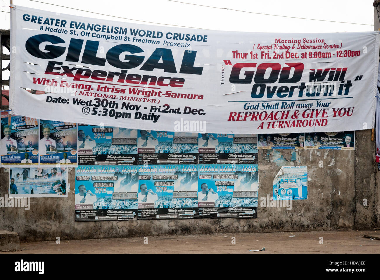 Religious advertising hi-res stock photography and images - Alamy