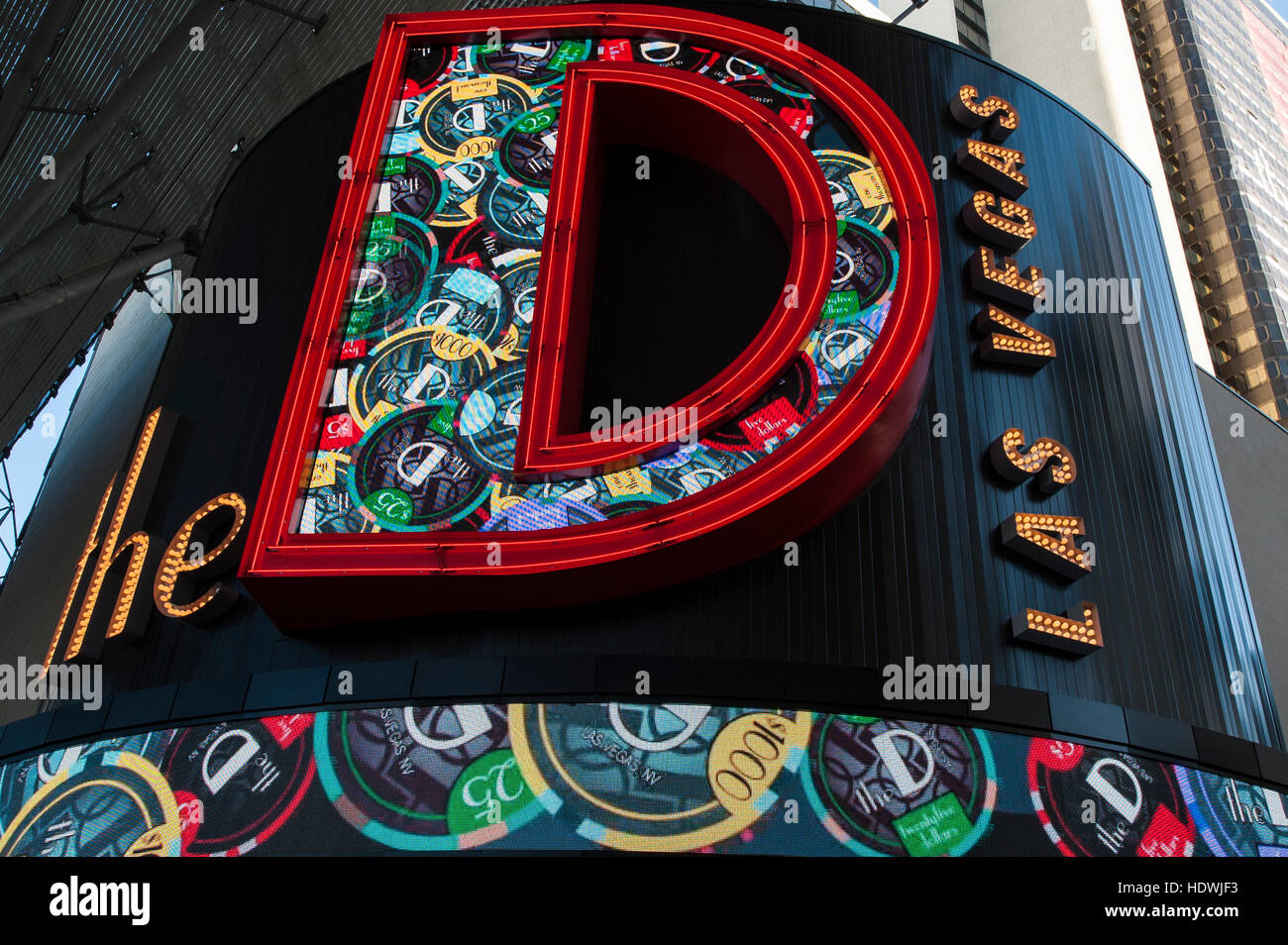 Downtown las vegas d hi-res stock photography and images - Alamy