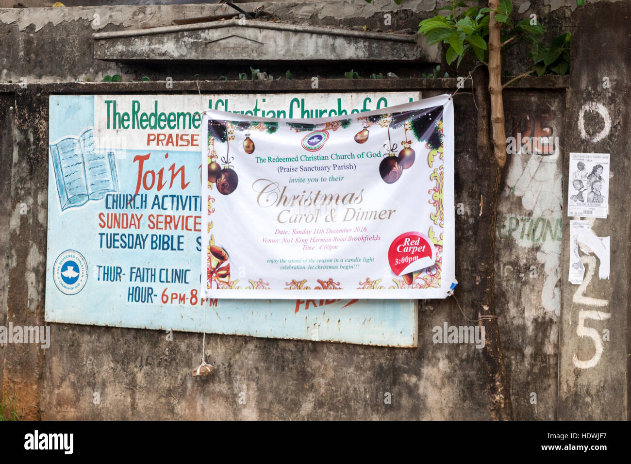 Religious advertising hi-res stock photography and images - Alamy