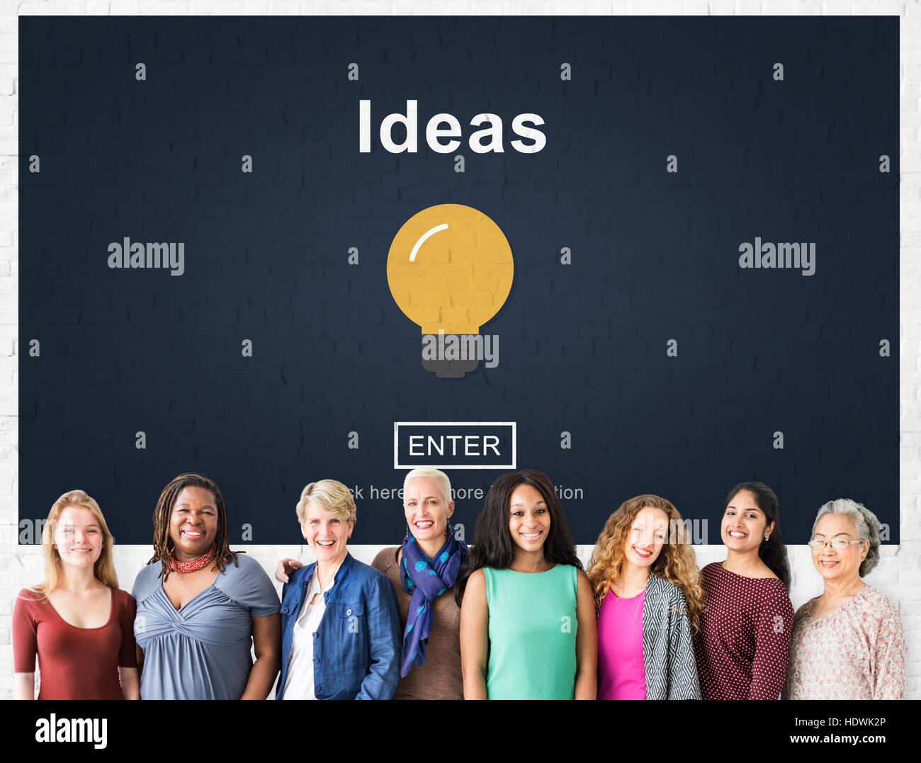 Ideas Creation Design Inspiration Vision Concept Stock Photo - Alamy
