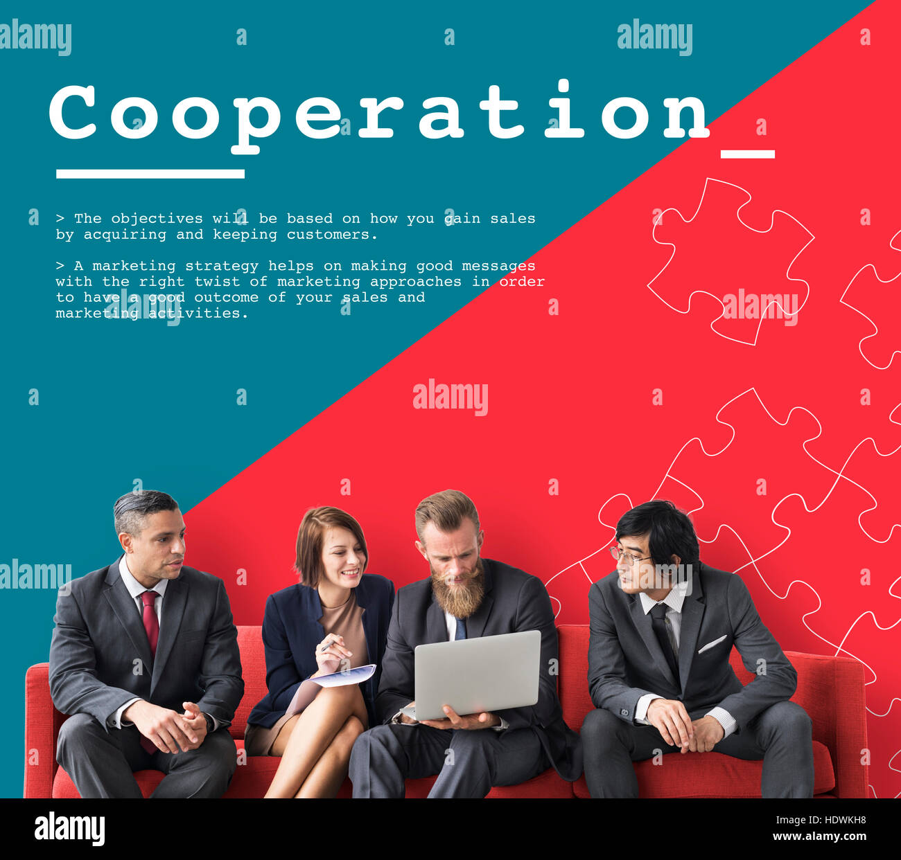Team Work Collaboration Cooperation Concept Stock Photo - Alamy