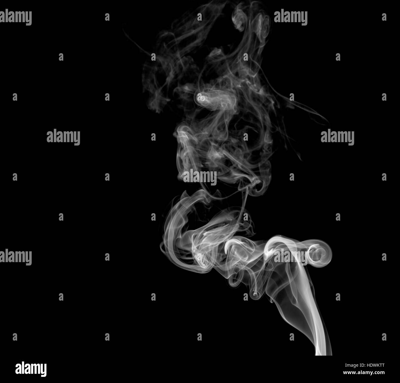 Abstract light smoke on a dark background Stock Photo - Alamy