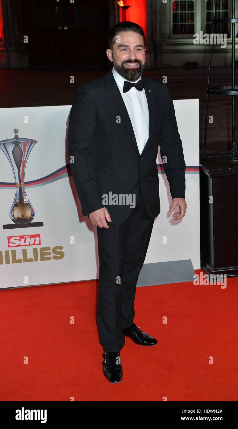 Ant Middleton arriving at the Sun Military Awards, at the Guildhall ...