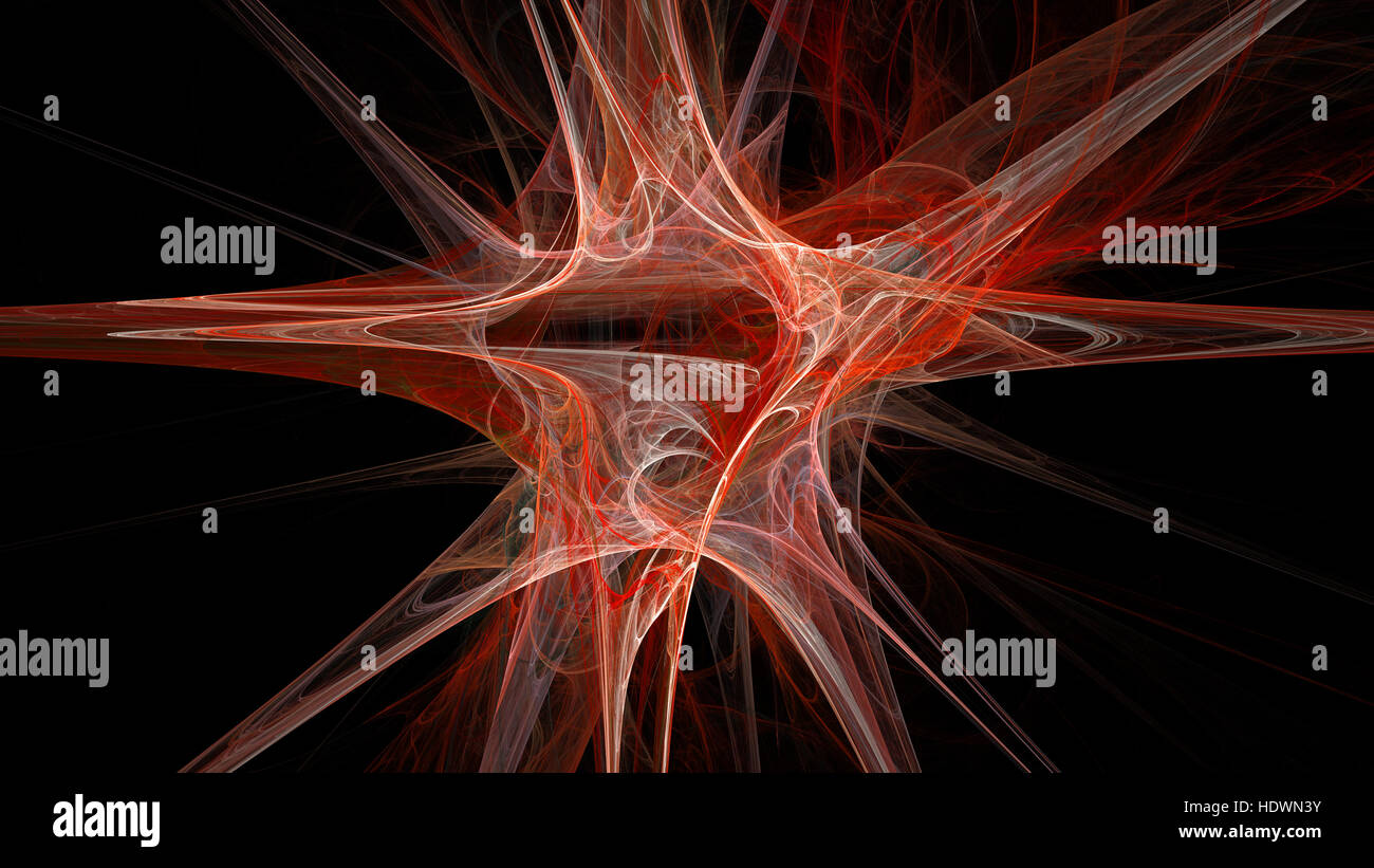 Red rose curves abstract background explosion Stock Photo - Alamy