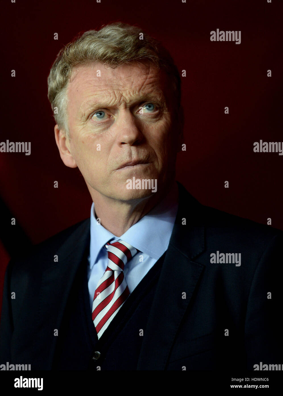 Sunderland manager David Moyes during the Premier League match at the ...